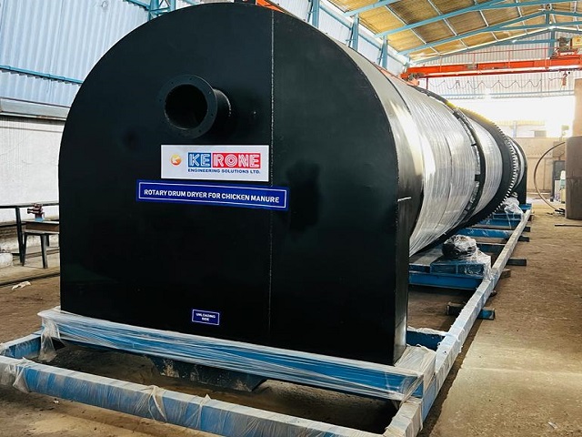 Poultry Manure Rotary Dryer - Kerone